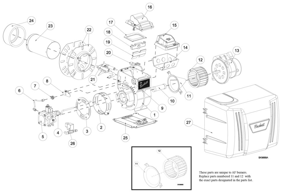 Exploded Views | Beckett Corporation