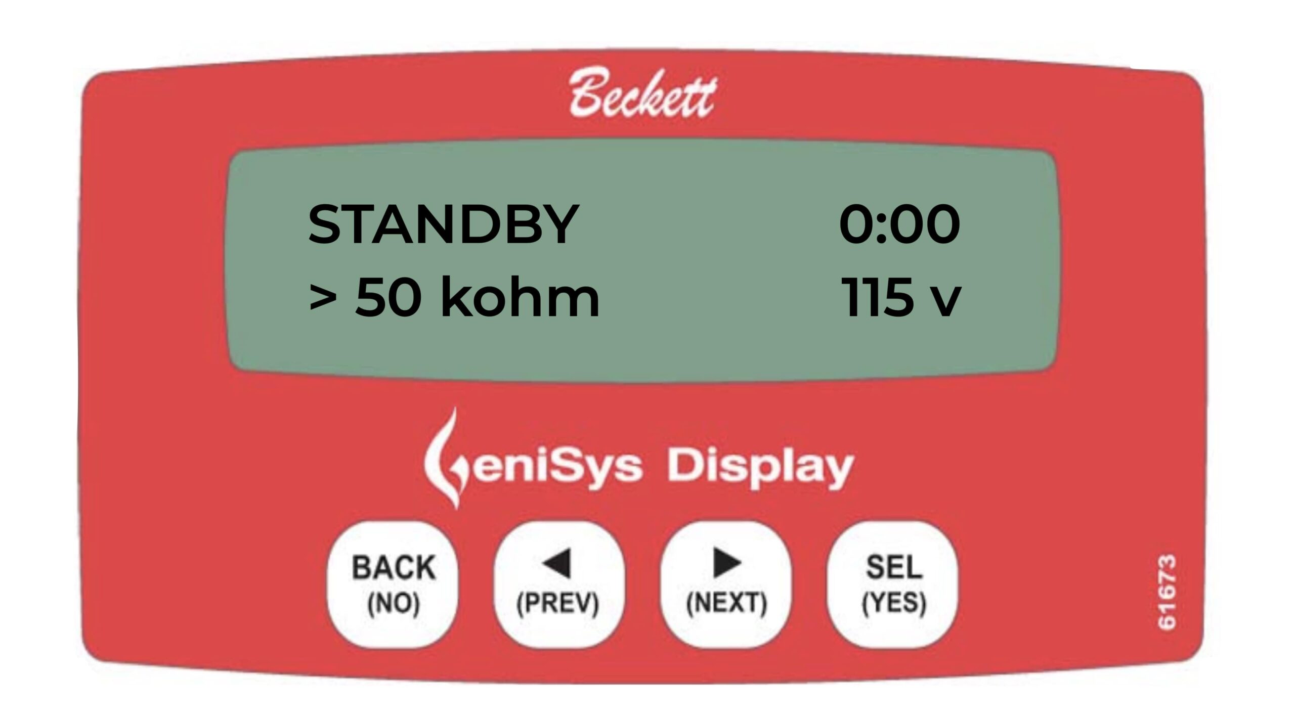 GeniSys Display Service Message | Beckett Corporation